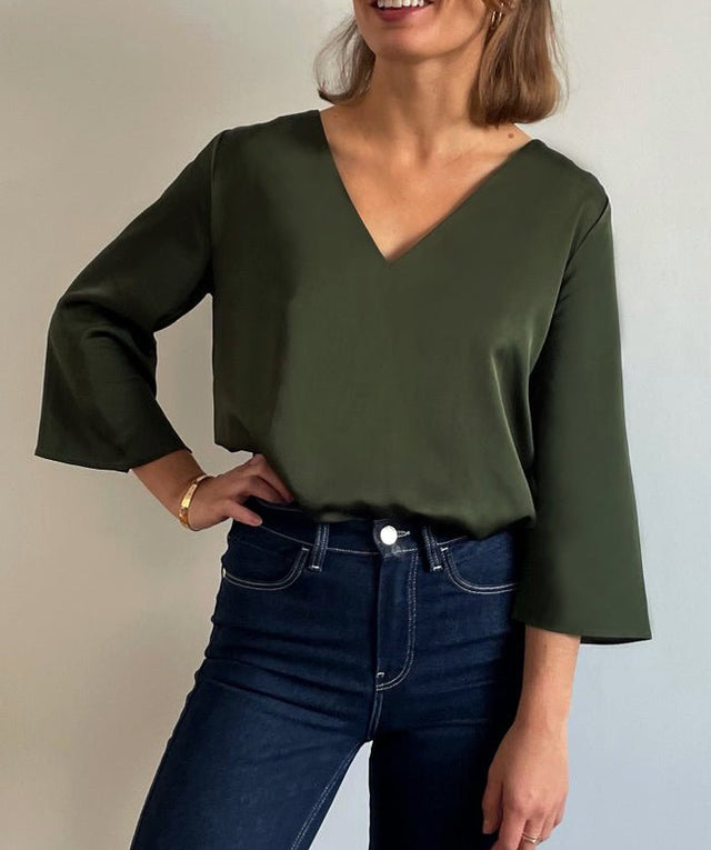 Haut Top - Vêtement réversible et éco-responsable by Aptaé Paris